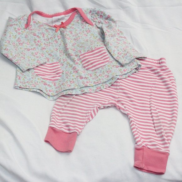 Laura Ashley | Matching Sets | Laura Ashley Baby 2pc Set Sz69m | Poshmark